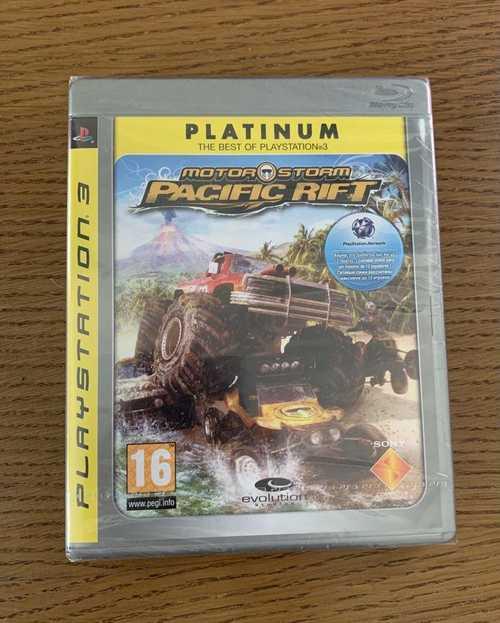 Motor Storm Pacific Rift “Platinum”. Игра на Ps3