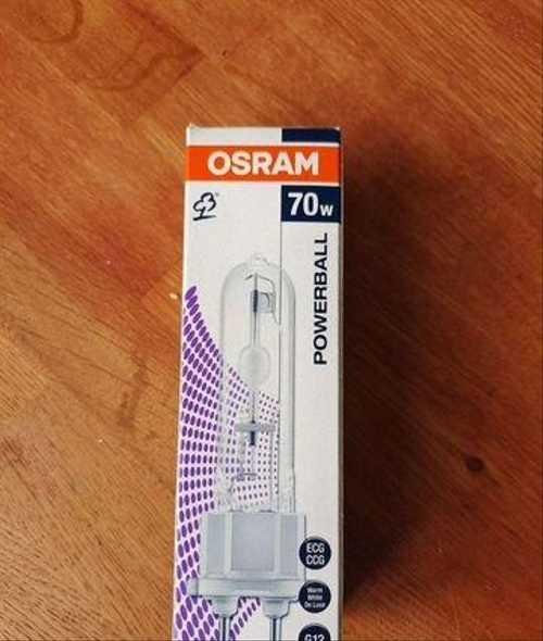 Лампа металлогалогенная Osram 70Вт цоколь G12