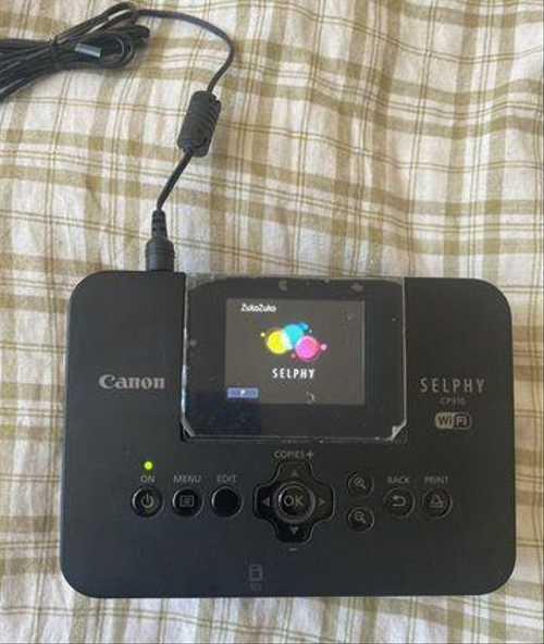 Принтер canon selphy cp910