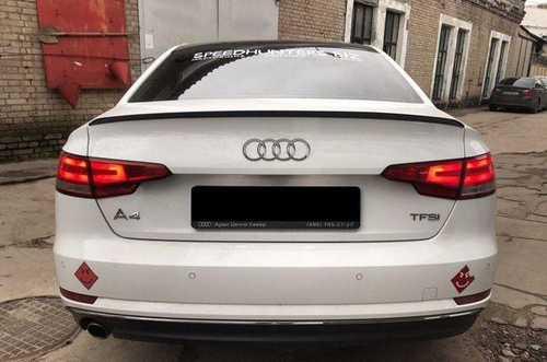 Спойлер Audi A4 B9 лип