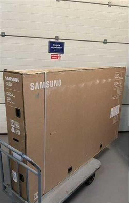 Продаю новый qled телевизор Samsung QE85Q77AAU