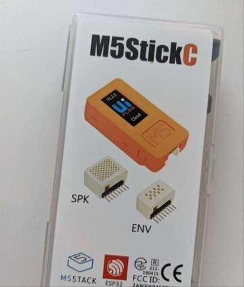 Микрокомпьютер для программирования M5StickC c wi