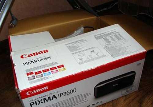 Цветной Принтер Canon Pixma ip-3600 Новый