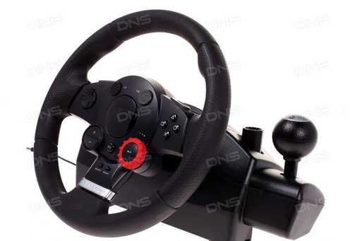 Руль Logitech driving force gt (состояние нового)