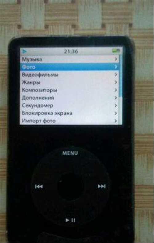iPod classic 30gb купить | Аудио и видео техника | Festima.Ru – частные ...