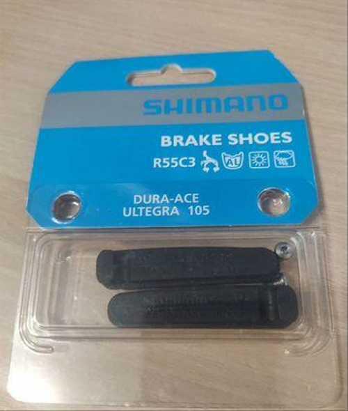 Shimano R55C3 тормозные колодки 6 пар