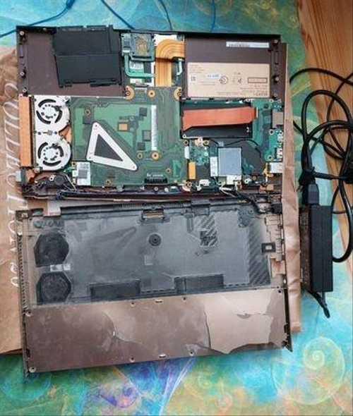 Старый ноутбук sony vaio на запчасти