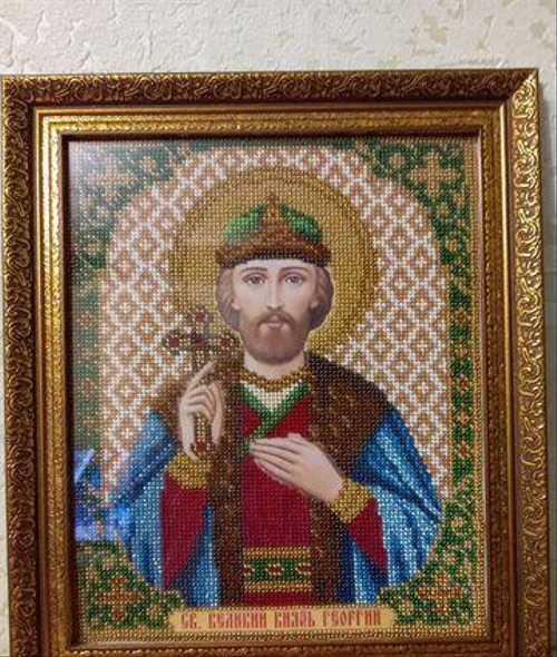 Икона из бисера