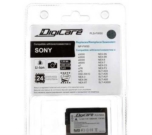 Аккумулятор Sony Digicare PLS-FW50