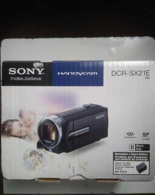 Видеокамера Soni DCR-SX21E состояние отличное