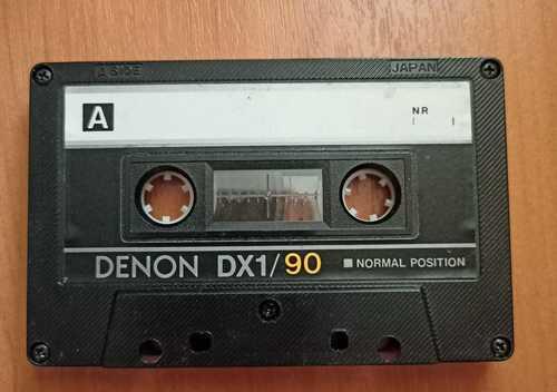 Аудиокассеты denon DX/1 90