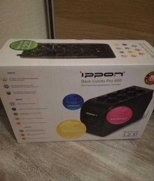 Ибп Ippon comfo back pro 600