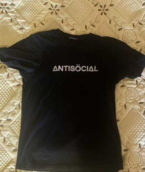 Футболка antisocial