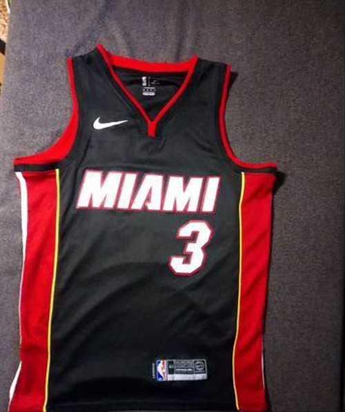 Баскетбольная майка Miami Heat Dwayne Wade #3