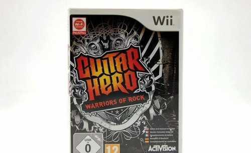 Guitar Hero Warriors of Rock для Nintendo Wii