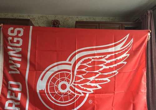 Новый флаг Red Wings из Америки,обмен