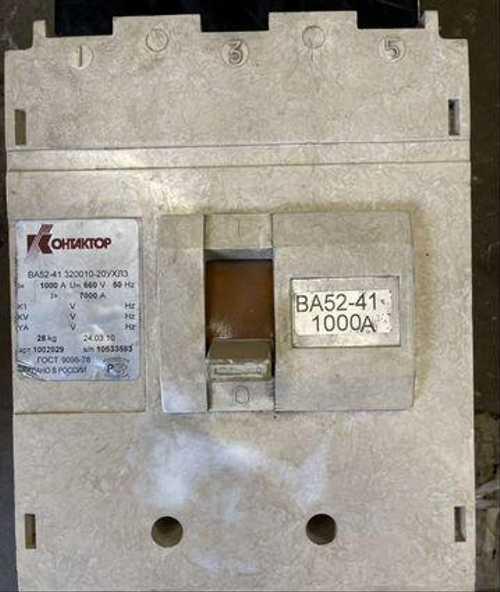 Автоматический выключатель ва55-41. ва52-41 1000А