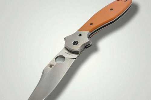 Нож Spyderco Schempp bowie orange