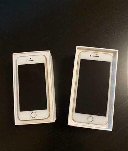 Телефон iPhone 5s и 7