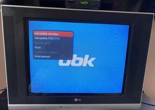 Телевизор LG с цифровой (тв тюнер) приставкой bbk