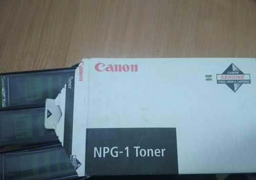 Тонер canon npg-1 3шт