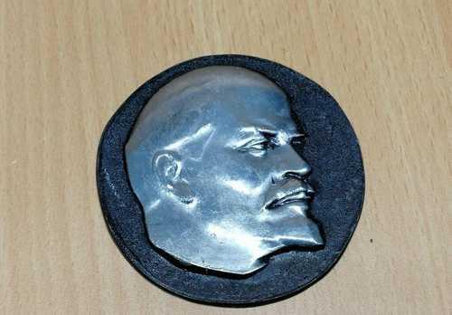 Медаль настольная барельеф Ульянов Ленин