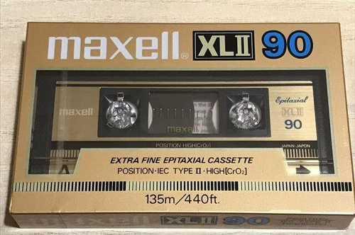 Аудиокассеты Maxell XLll 90 (Made in Japan) 1985 г