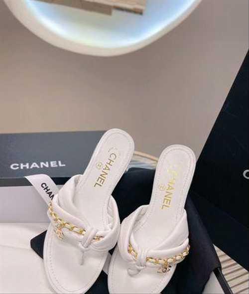 Шлепанцы chanel