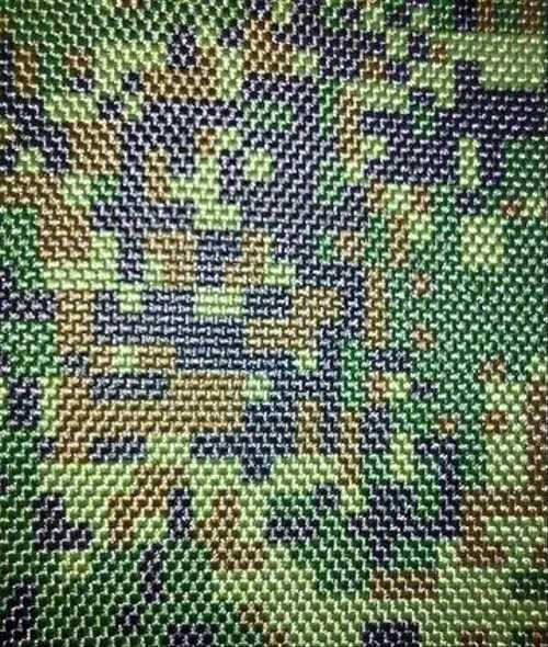Ткань Оксфорд (Oxford) 600 D PU Камуфляж пиксель