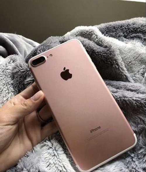 Телефон iPhone 7plus rose gold 32gb