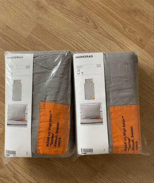 Постельное белье Markerad IKEA Virgil Abloh