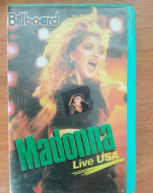 Аудиокассета Madonna Live USA