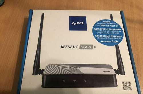 Wifi роутер zyxel keenetic start II
