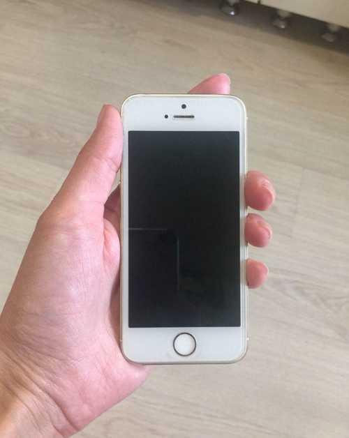 Телефон iPhone5s 64gb gold