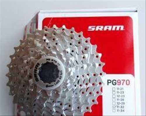 Кассета sram PG 950 970 9 ск. 11-34, 11-32