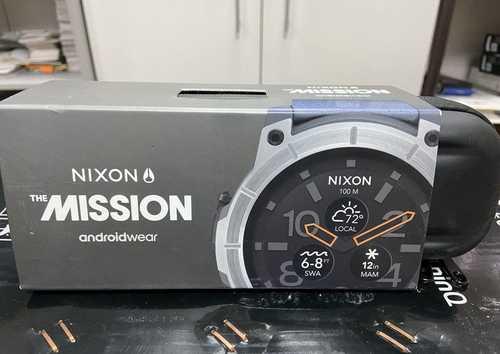 Часы nixon Mission (Silver)