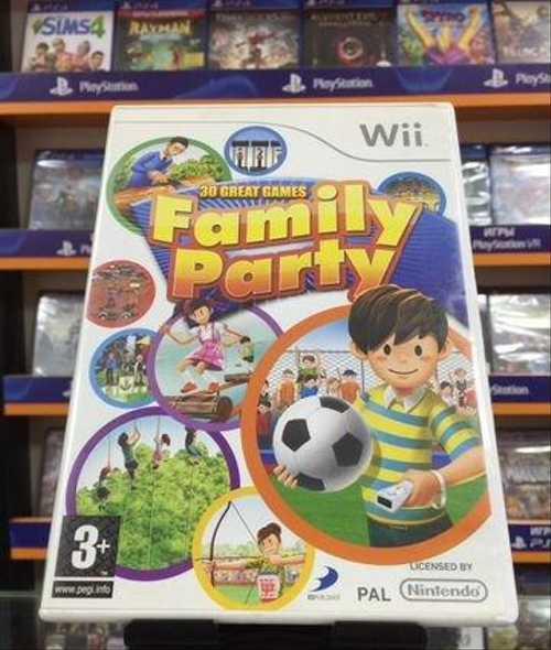 Family Party (ReSale)(Wii,английская версия)