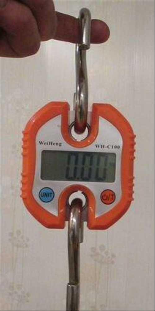 Весы электронные подвесные до 150-300-500 кг