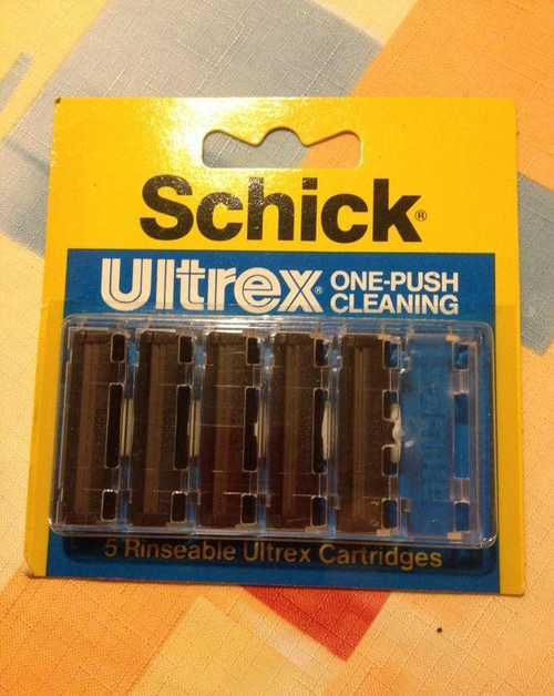 Кассеты/лезвия для бритья 5 шт. Schick Ultra