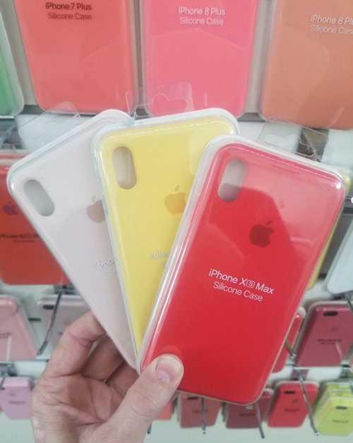 Чехол Silicone Case iPhone XS Max