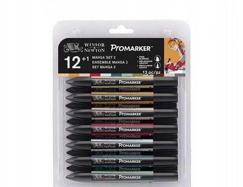 Набор маркеров "Promarker", 12+1, set manga 2