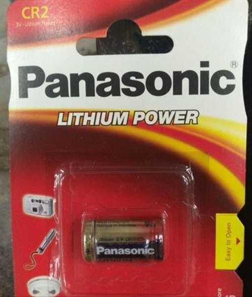 Батарейка Lithium 3V Panasonic CR2