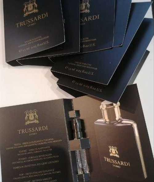 Сэмплы Trussardi - Uomo 2011 edt 1.5 мл. Мужские