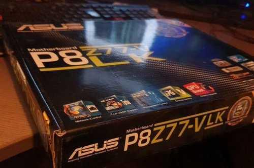 Полурабочая мать Asus P8Z77-V LK