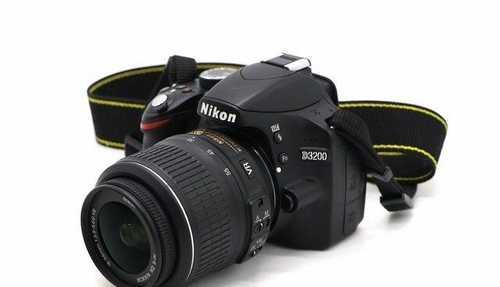 Цифровой зеркальный фотоаппарат Nikon D3200