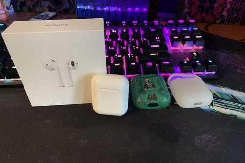 Наушники Apple AirPods 2 оригинал + обмен на Pro