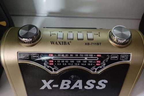 Колонка с радио waxiba XB-711BT