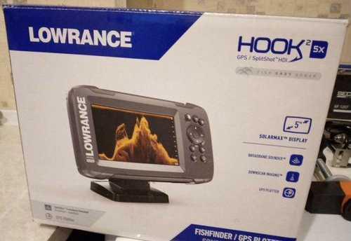 Эхолот lowrance hook2 5x gps splitshot