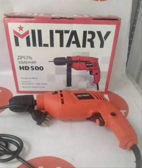 Дрель ударная Military HD500