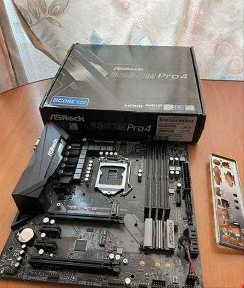 Материнская плата AsRock B360M Pro4